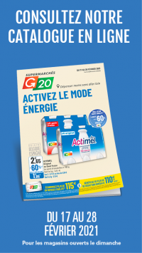 Supermarchés G20 : Dépenser moins sans aller loin | Supermarchés près ...